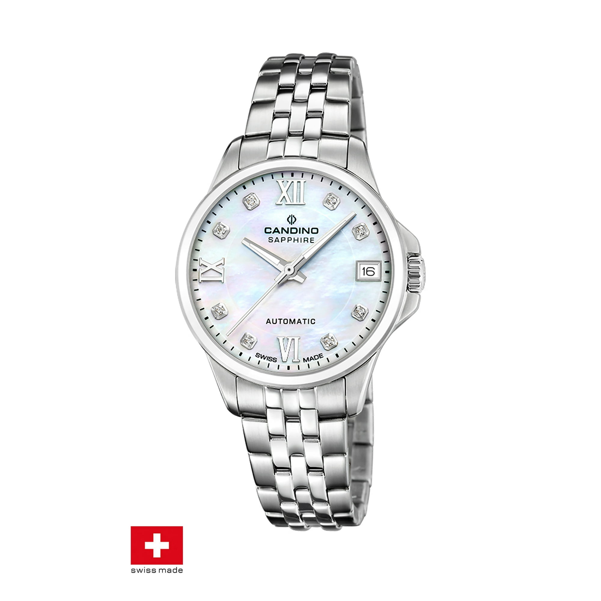 Reloj C4770/1 Candino Swiss Blanco Mujer Automático | Lider