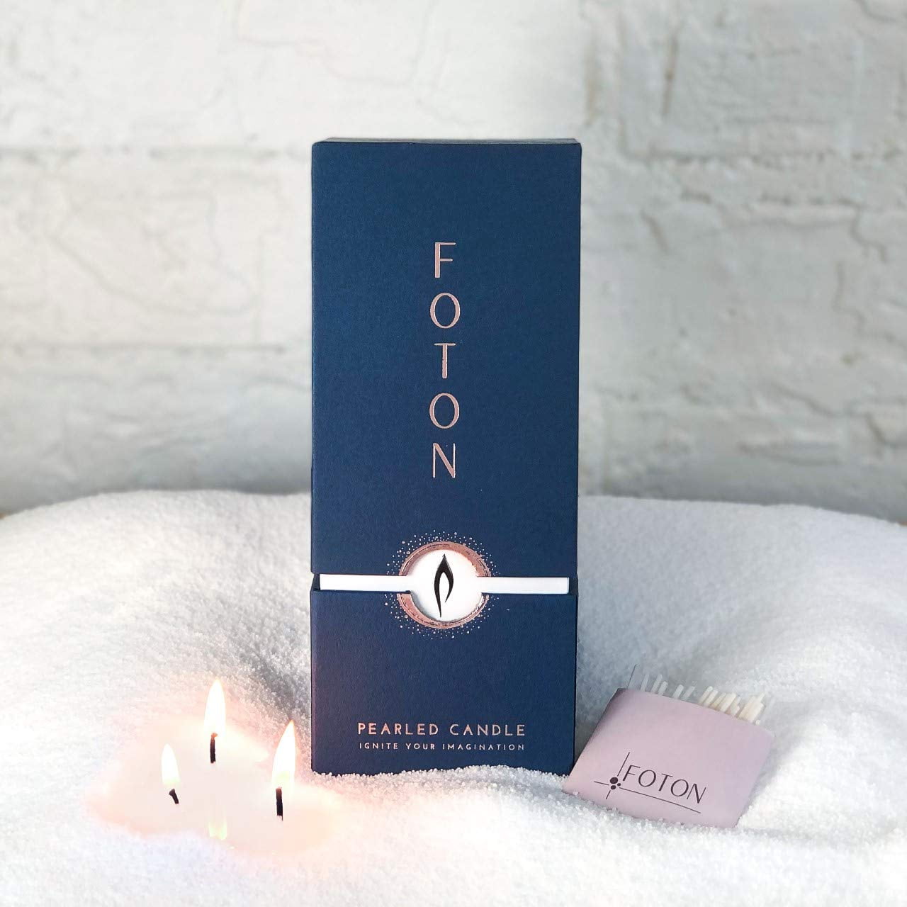 Manta Candle Foton Pearled Breezy, con aroma fresco, 540 ml, 120 h | Lider