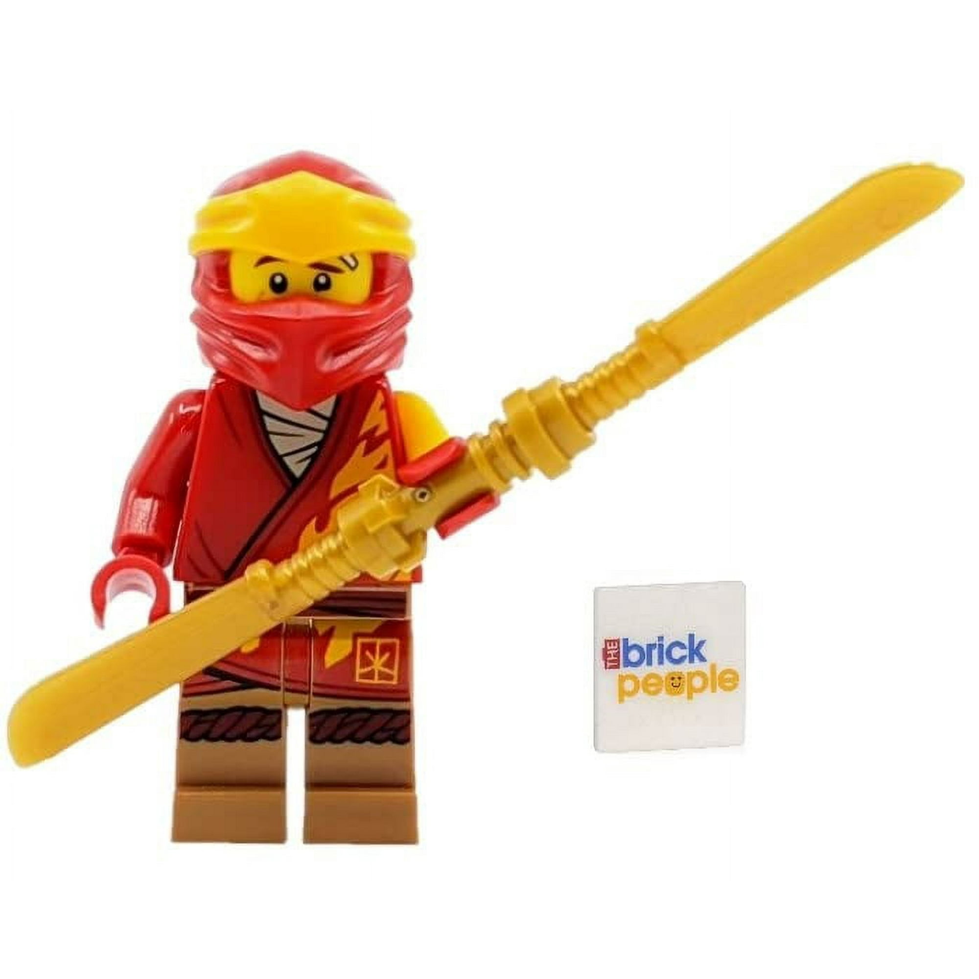 Minifigura LEGO Ninango Core Kai con doble hoja dorada LEGO | Lider