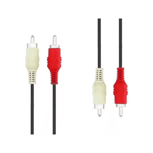 Cable Rca A Rca Alta Calidad 2x2 Para Audio 1.5 Mtrs | Lider