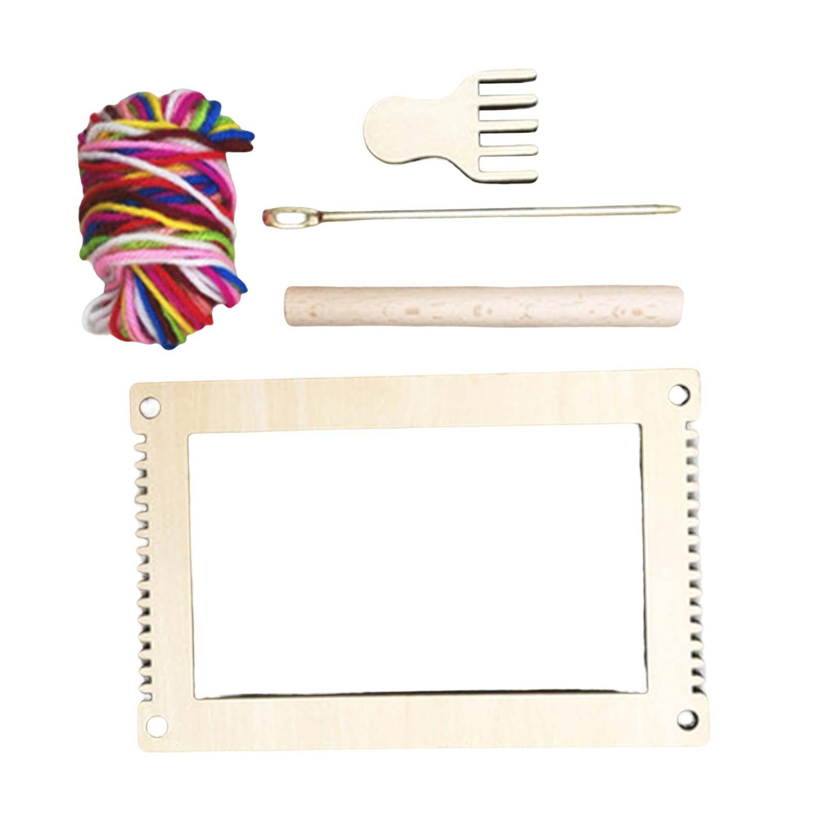 Kit De Telar Pequeño Con Pin De Tejido Mini Telar Para Niños ...