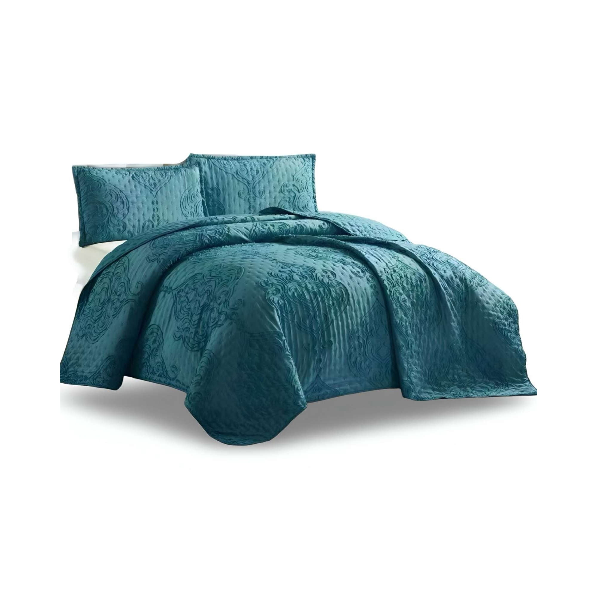 quilt cubrecama TUFTING DE LUJO SUAVE KING 06 | Lider