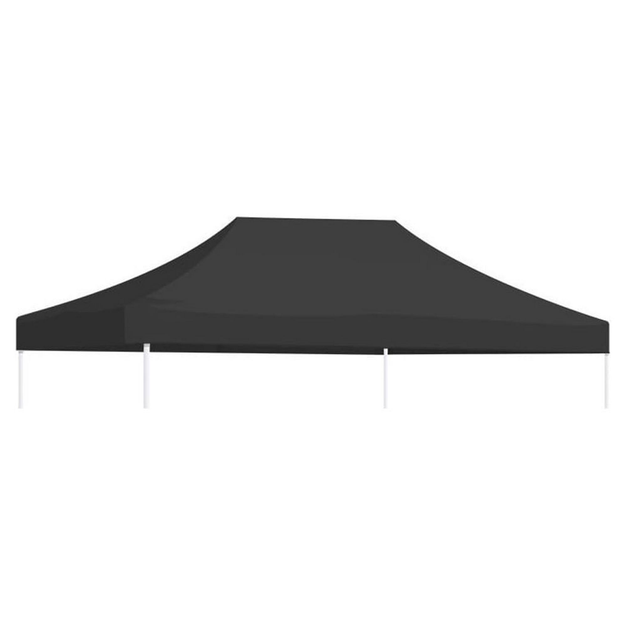 Lona Oxford Engomada 600D Para Toldo Plegable 3x4,5 MTS Negro ...