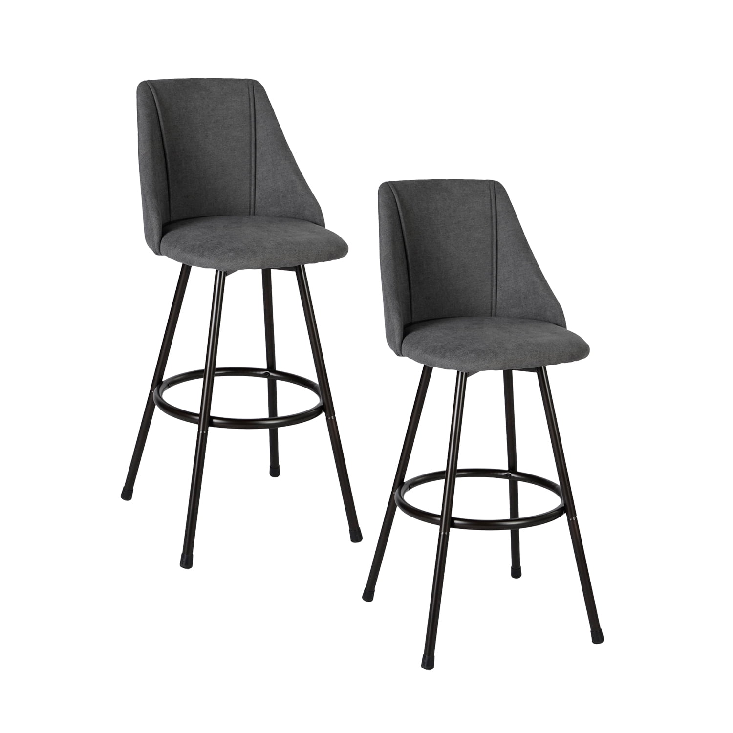 Pack 2 Piso De Bar Binger Grafito | Lider