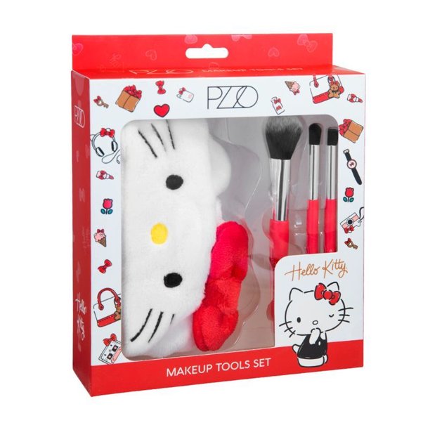 Est Set Makeup Tools Hello Kitty, 3 Un | Lider