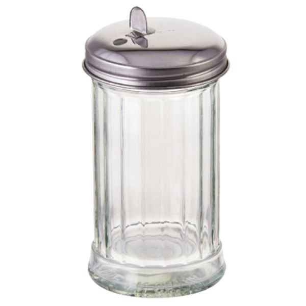 Azucarero Vidrio Tapa Metalica 12 Oz | Lider