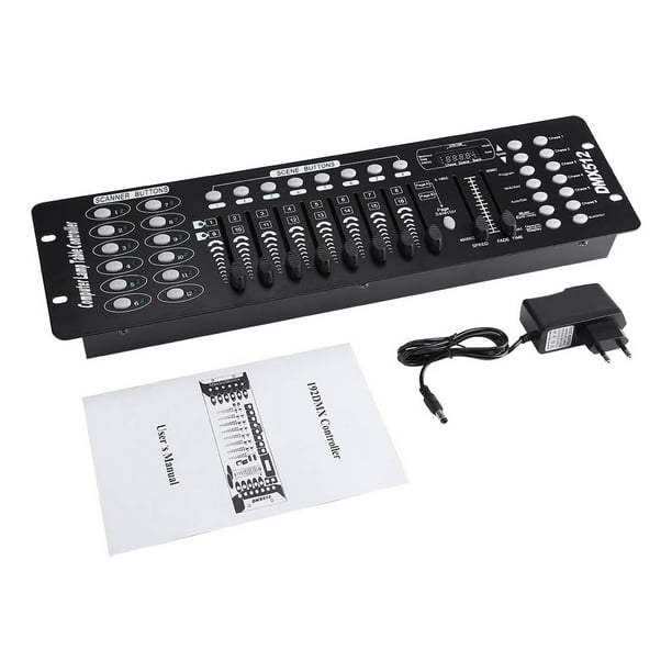 Controlador Dmx 512 Consola Mesa Iluminación 192 Canles | Lider