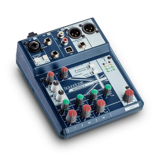 soundcraft notepad 5 mezclador | Lider