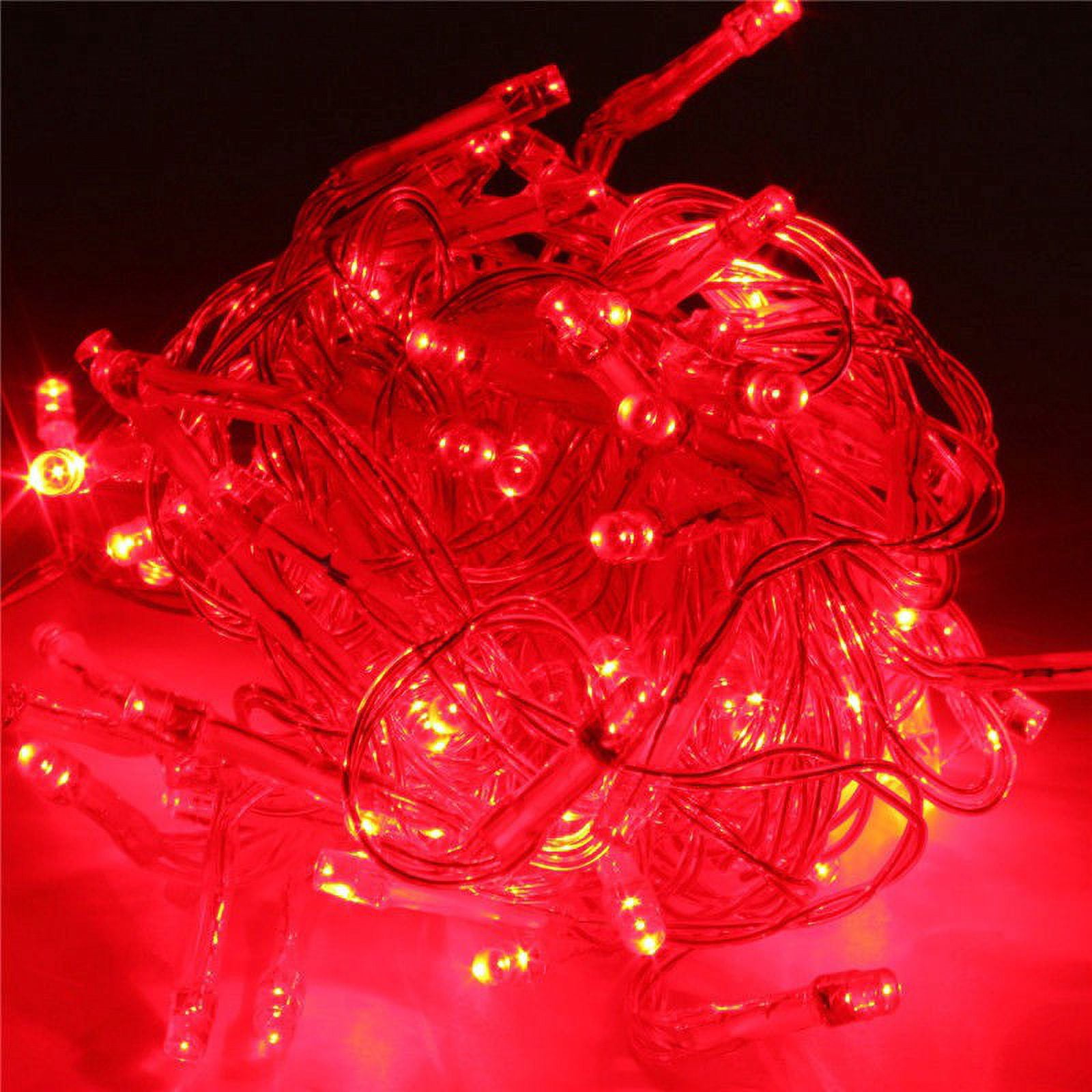 Luces De Navidad Led Para Decorar 200 Led Rojo | Lider