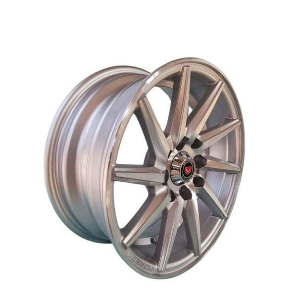 Juego de Llantas 14x6 4x100/4x114.3 Et25 silver machined H2805 | Lider