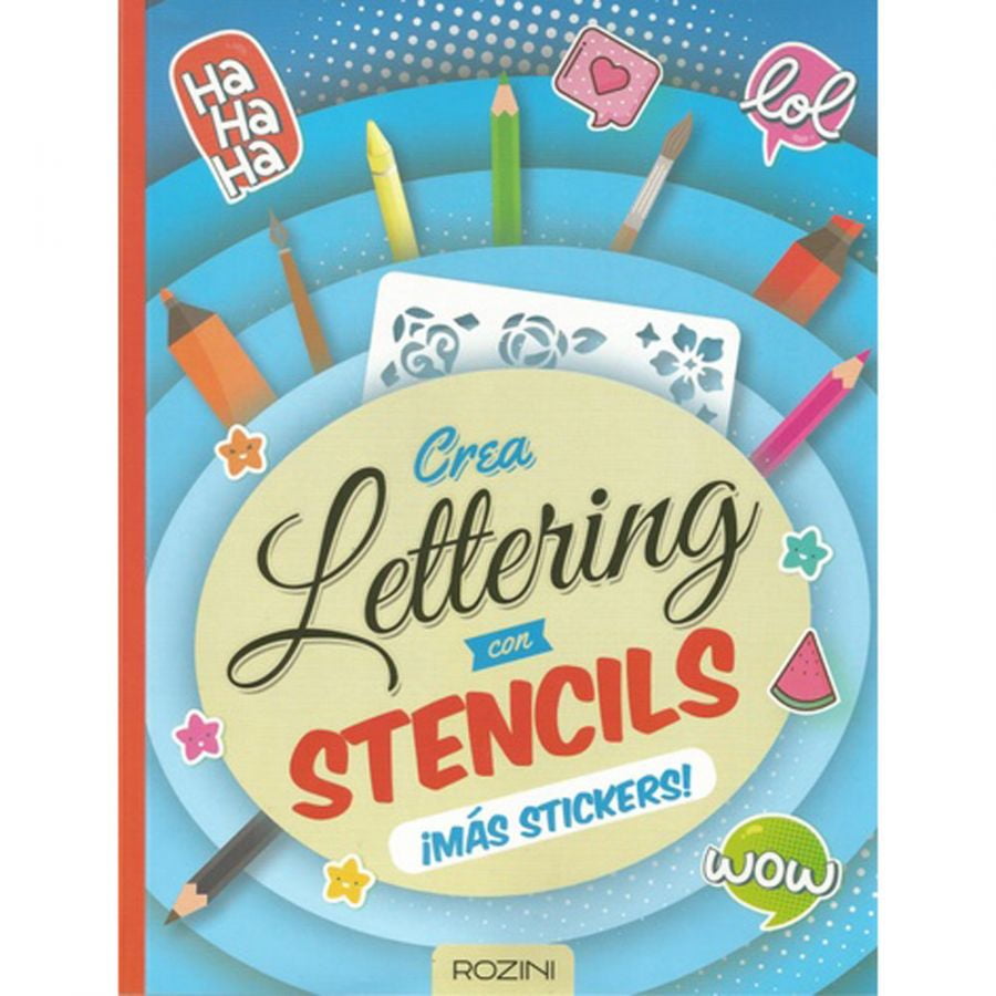Crea Lettering Con Stickers Y Stencils | Lider