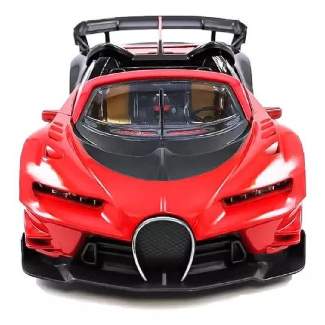 Auto A Control Remoto Tipo Bugatti Recargable Rapido Rojo | Lider