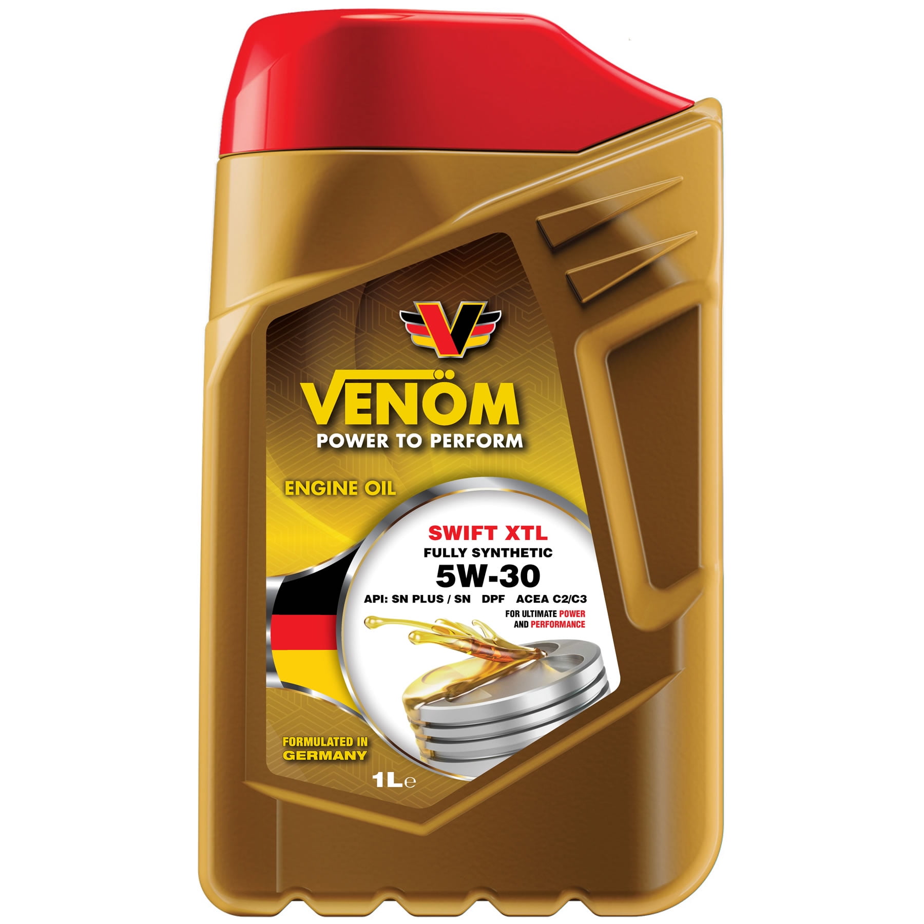 Aceite para motor 5W-30 VENOM XTL SN PLUS/SP C2/C3 DPF 1L | Lider