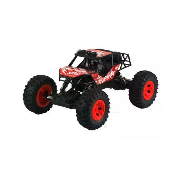 Auto A Control Remoto 4x4 Off Road Recargable Rojo | Lider