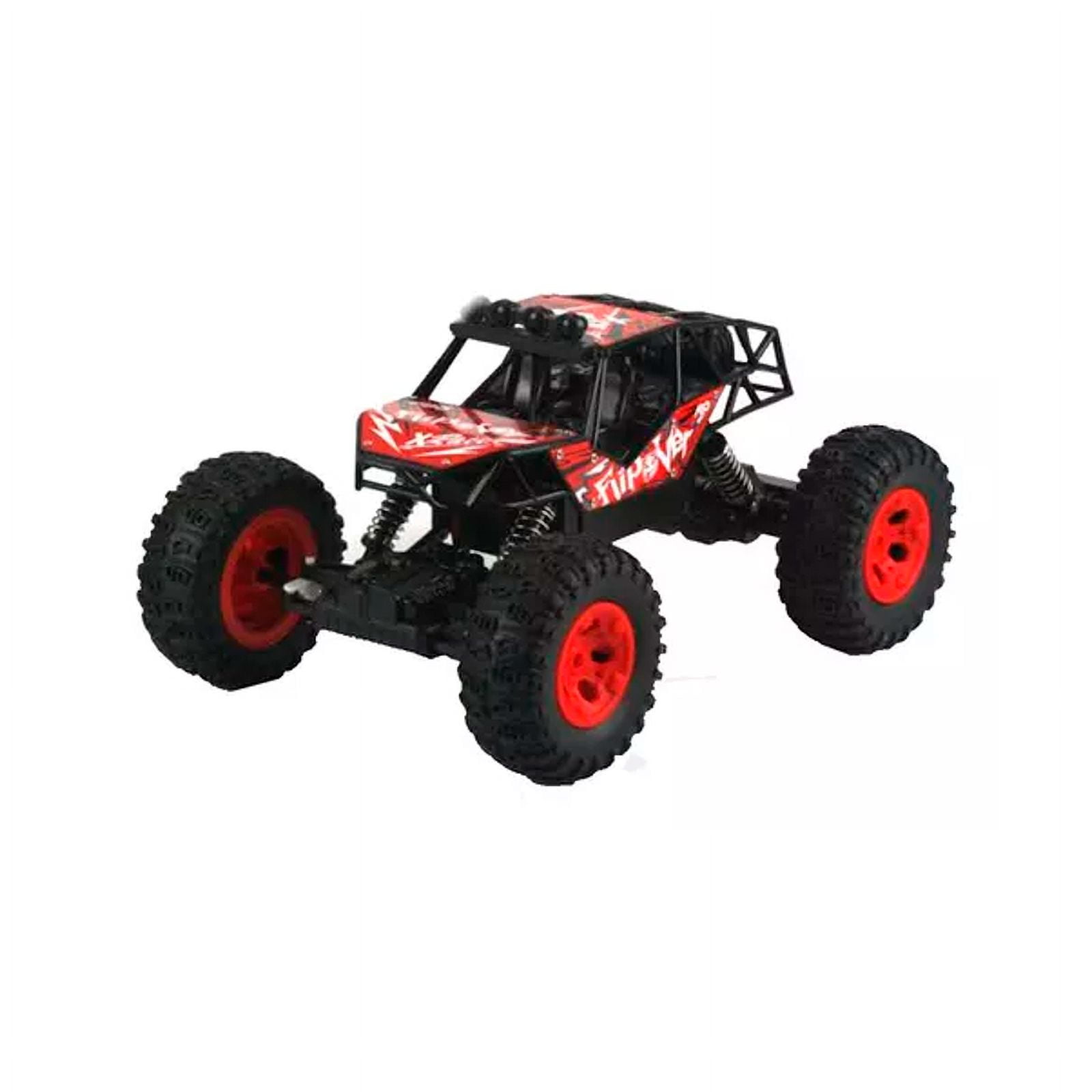 Auto A Control Remoto 4x4 Off Road Recargable Rojo | Lider