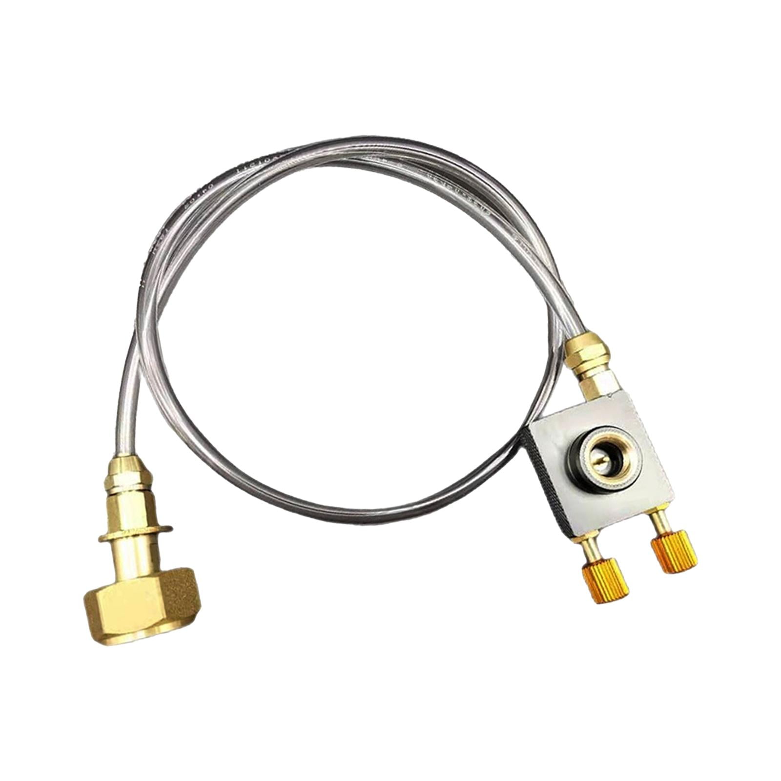Adaptador De Recarga De Gas Con Manguera Dividida, Convertidor De Horno ...