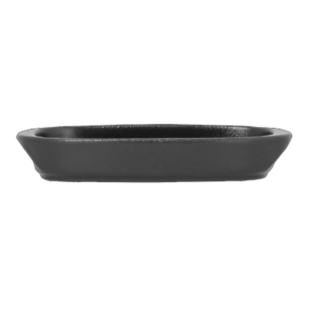 Set De 12 Plato Rectangular Porcelana Negro 17Cm Neofusion Rak | Lider