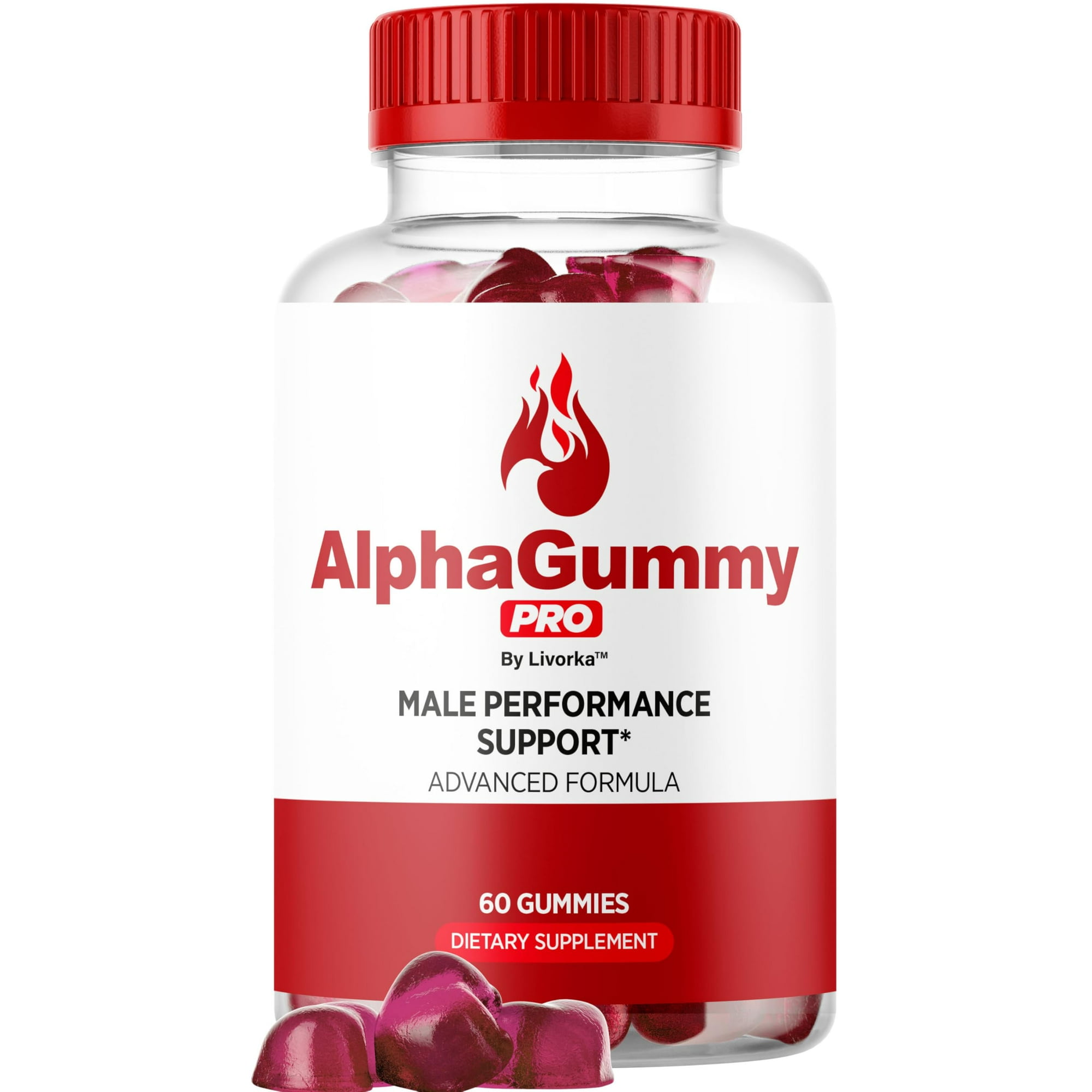 Suplemento LIVORKA Alpha Gummy Pro para hombre 60 gomitas | Lider