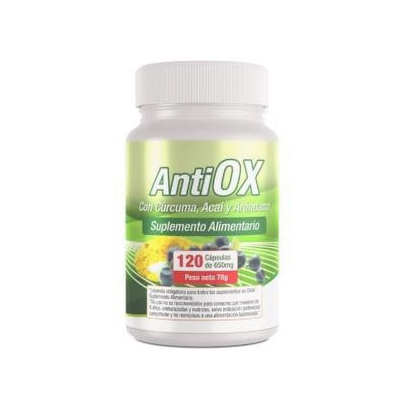 ANTI OX - ANTIOXIDANTE - 120 cápsulas de 650mg | Lider