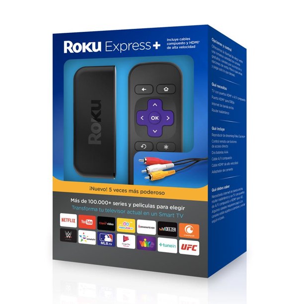 Reproductor de Streaming Roku Express Plus | Lider
