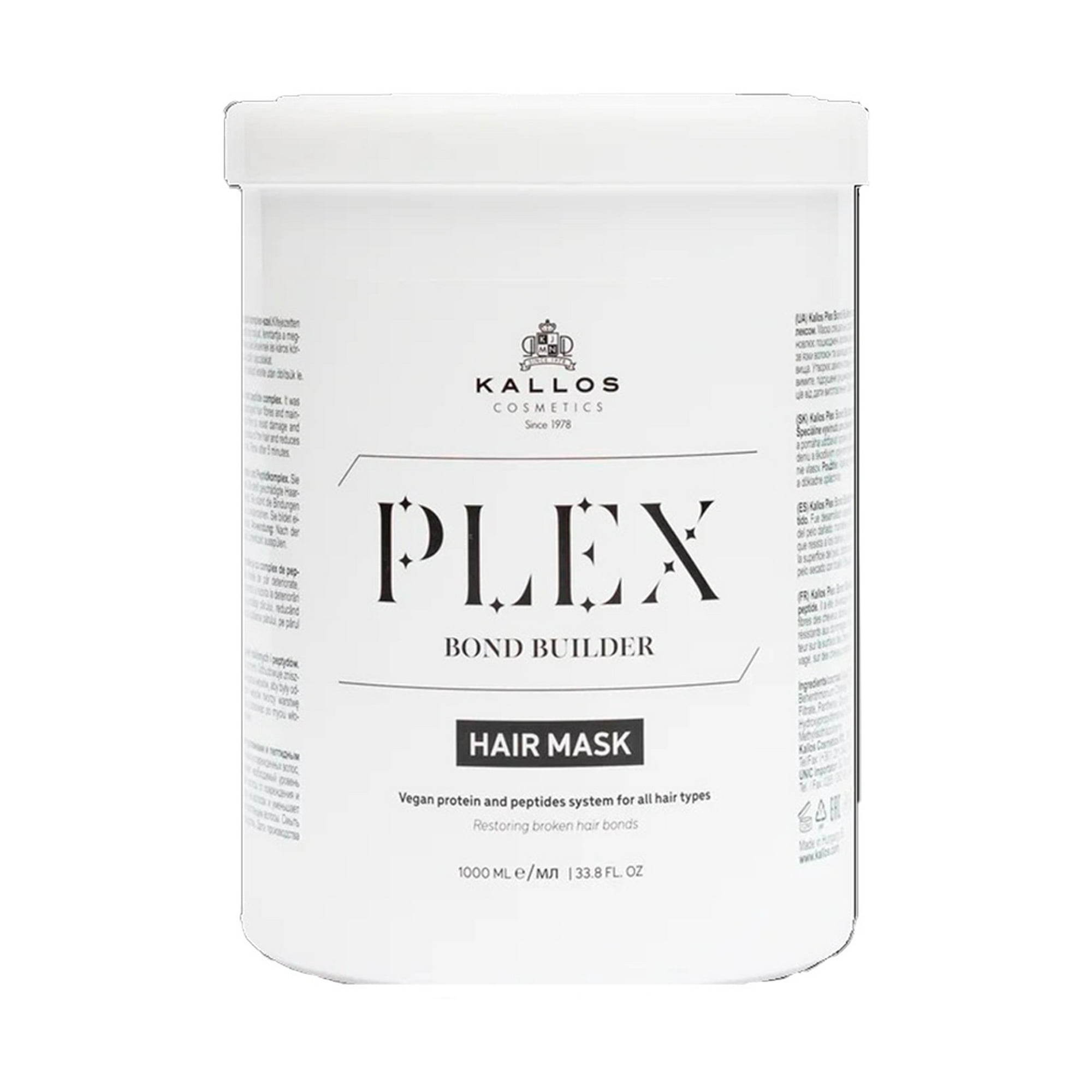 Kallos Máscara Capilar Plex Bond Builder 1000ml | Lider