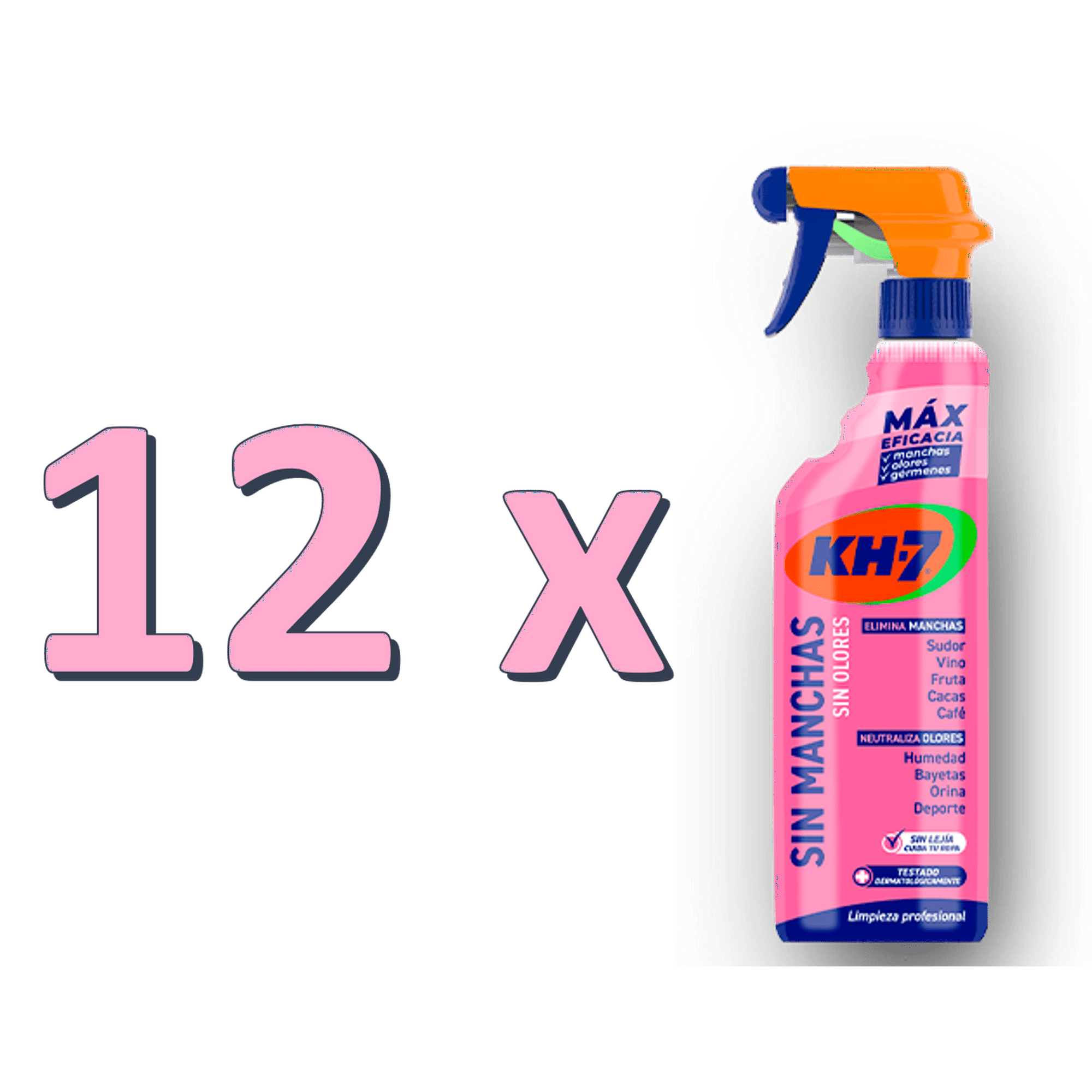 Pack Quitamanchas Oxi-Effect Gatillo KH7 12 x 750 Ml | Lider