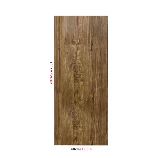 1pc Vintage Wood Grain Contact Paper, Teak Wood Grain Home Decor, Self ...