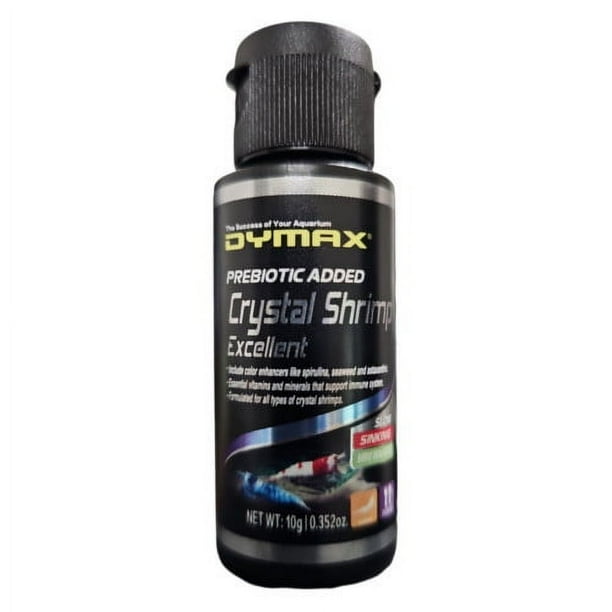 Dymax Crystal Shrimp 10g alimento para camarones e invertebrados | Lider