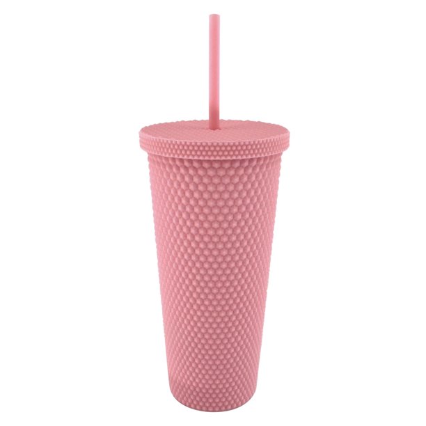 Vaso Tumbler 650ML Plástico Rosa | Lider