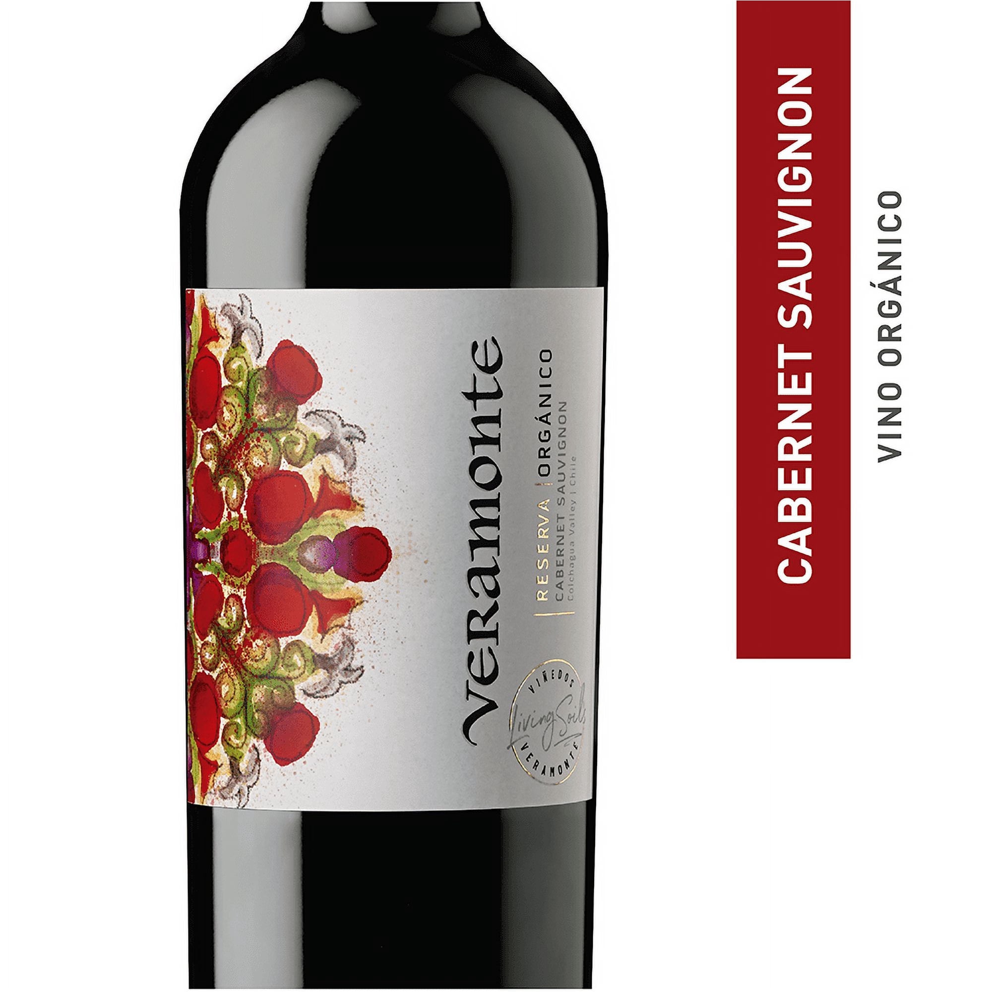 Vino Orgánico Veramonte Reserva Cabernet Sauvignon x1 750 Cc | Lider