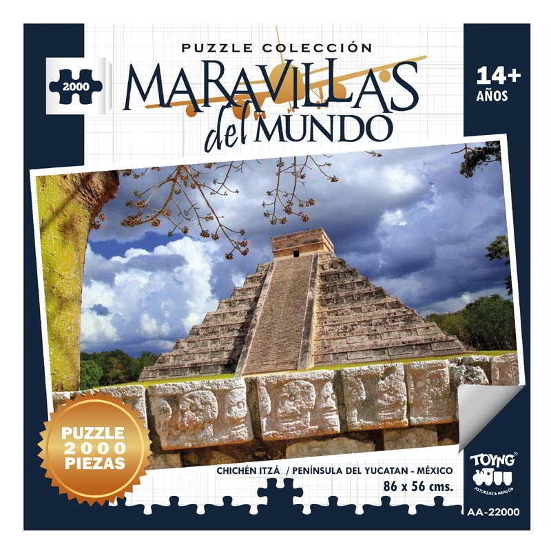Puzzle Maravillas del Mundo 2000 Piezas Surtido 1 un | Lider