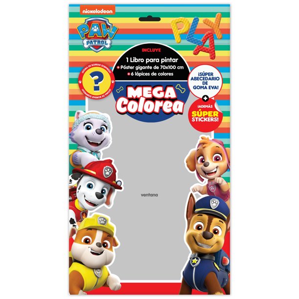 Bolsa Megacolorea Paw Patrol | Lider