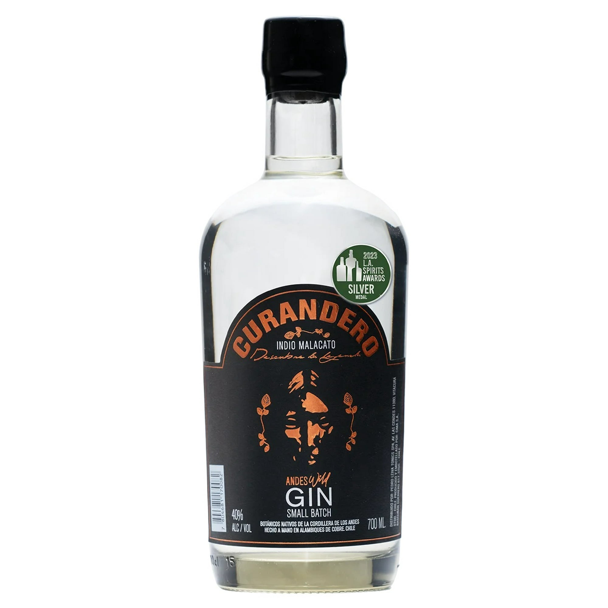 Gin Curandero Andes Wild 700ml. | Lider