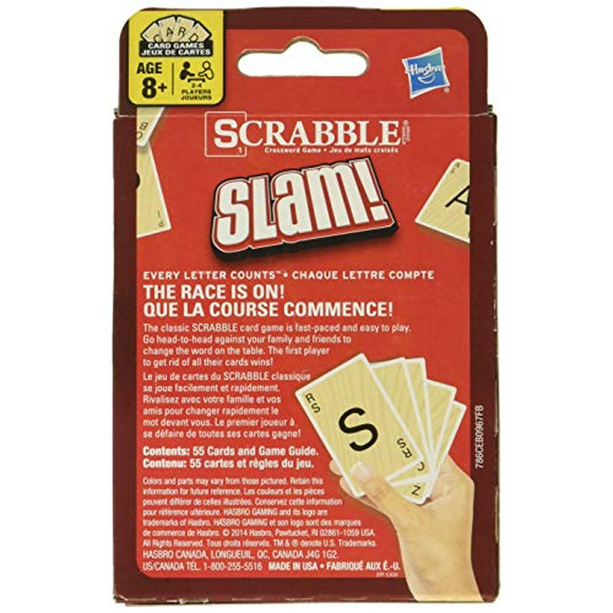 Juego de cartas Scrabble Slam | Lider