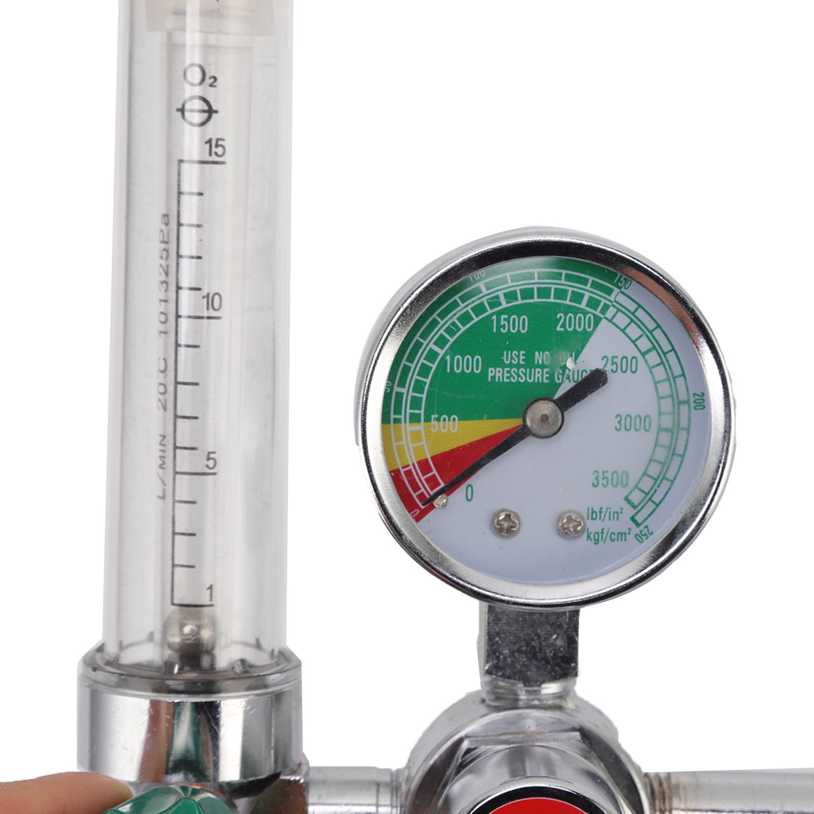 Inhalador de oxígeno tipo boya con rosca interna CGA540, regulador de ...