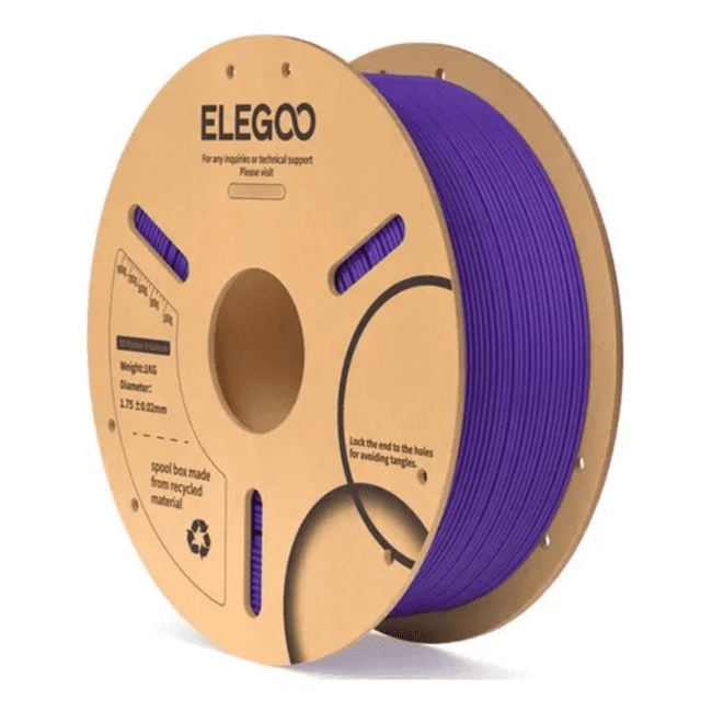 Filamento PLA Elegoo 1 kg 1.75 mm Morado | Lider
