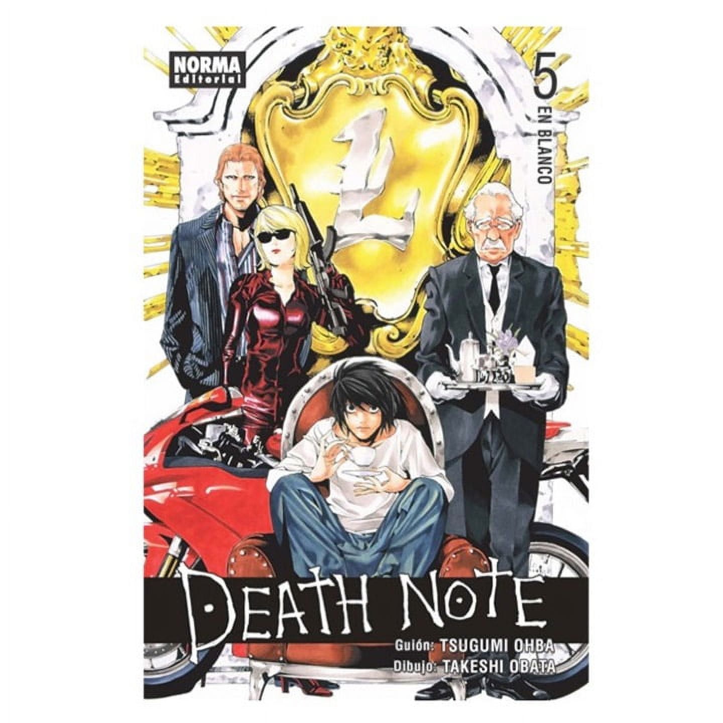 Manga Death Note Tomo 5 - Norma España | Lider