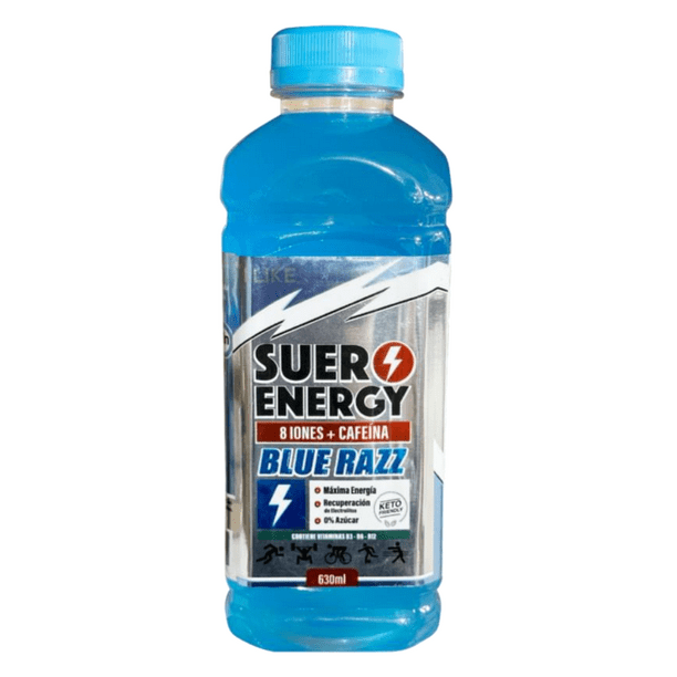 Bebida Hidratante Suero 8 Iones con Cafeína + Guaraná y Vitaminas B3 ...