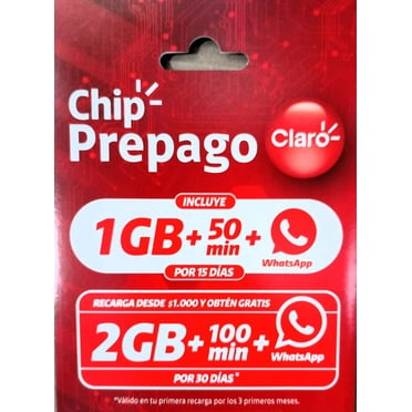 Chip Movistar Prepago / 2GB + 100 Minutos | Lider