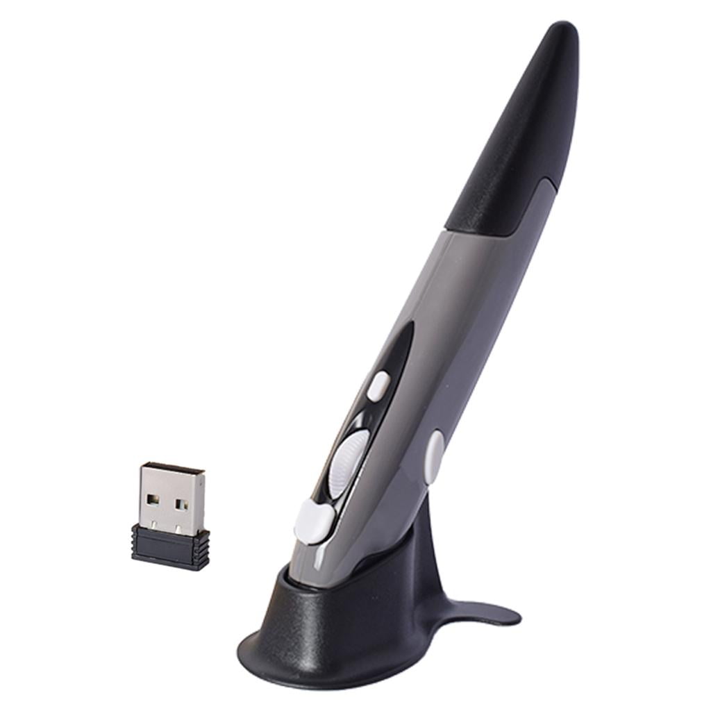 Mini Inalámbrico 2.4Ghz Pen Mouse Optical Usb Pocket Dibujo Escribir ...