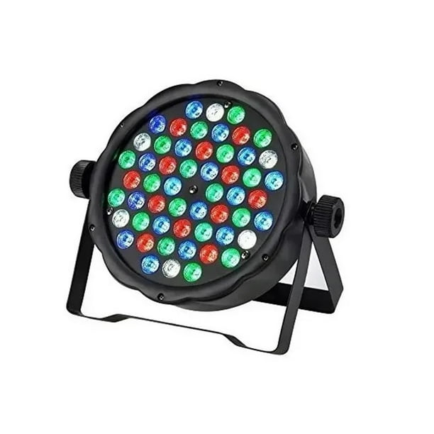 Foco Slim Par 54 Led Rgbw Luces De Fiesta | Lider
