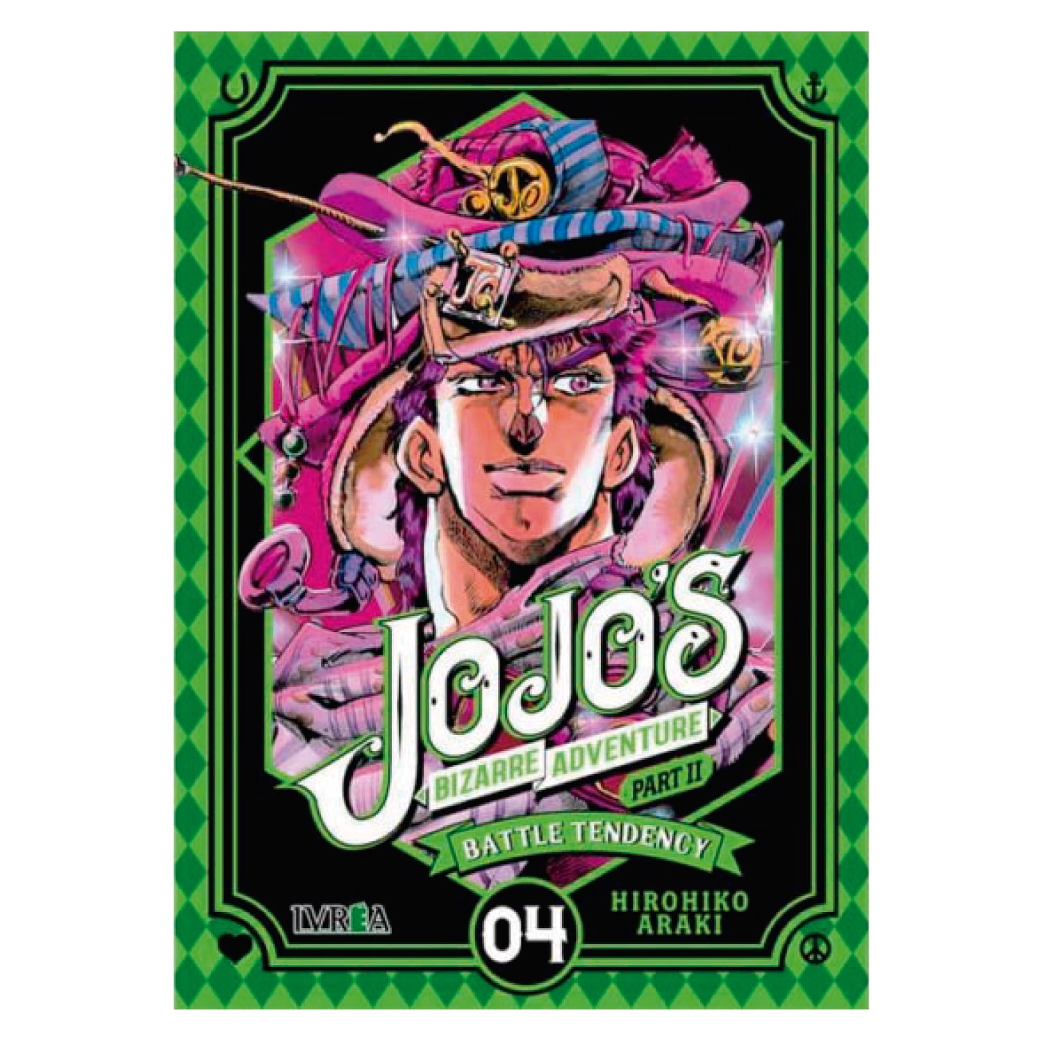 Manga Jojo'S Bizarre Adventure Parte 2: Batile Tendency 04 | Lider