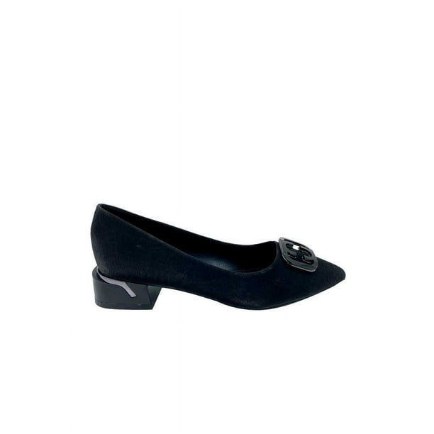 Zapato de taco Ecocuero ZB011 Negro | Lider