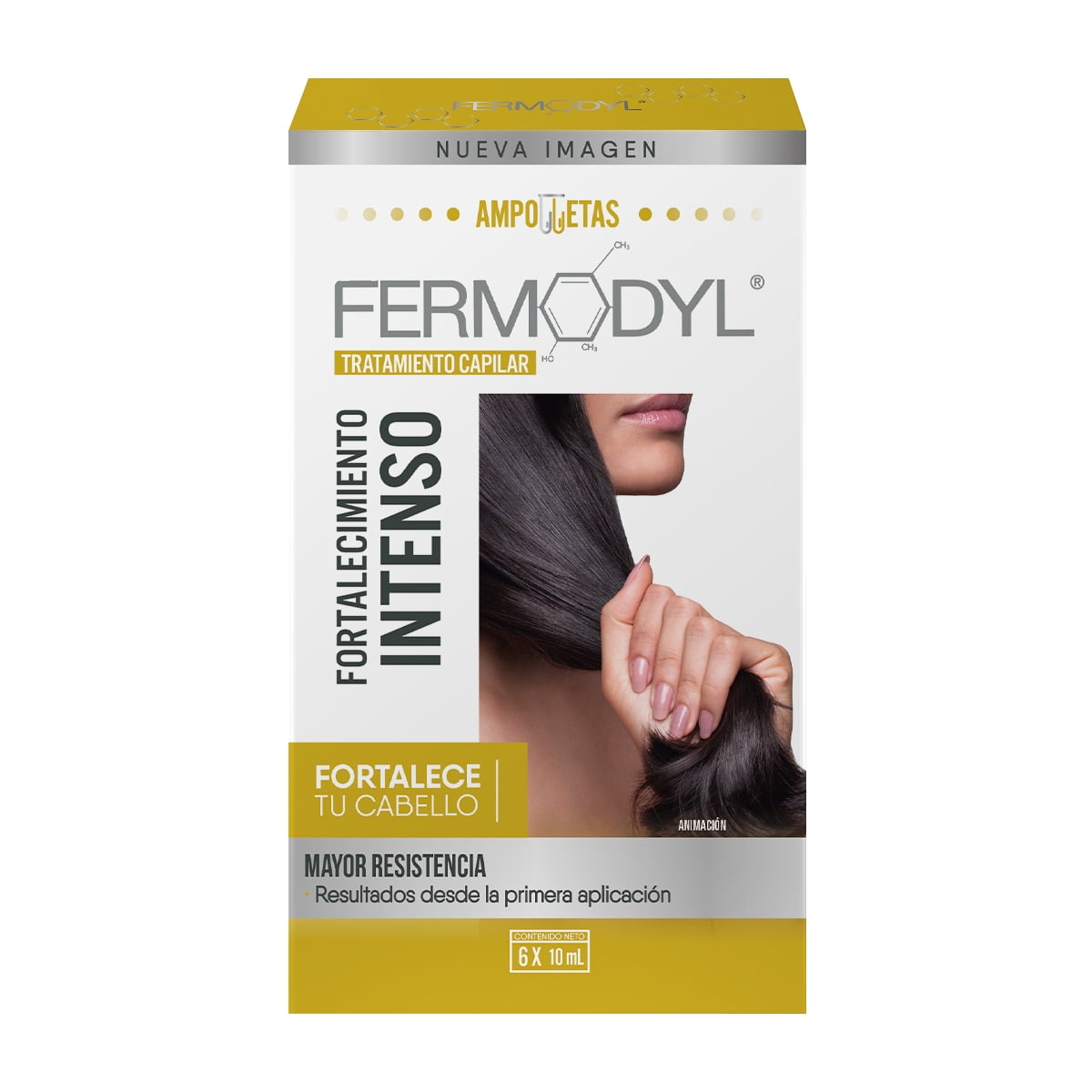 Fermodyl Fortalecimiento Capilar Intenso Ampollas 6X10Ml | Lider
