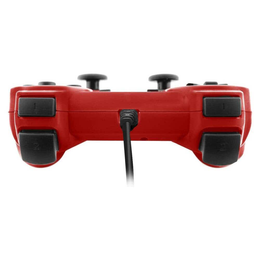 Joypad Usb Double Vibration Pc Rojo | Lider
