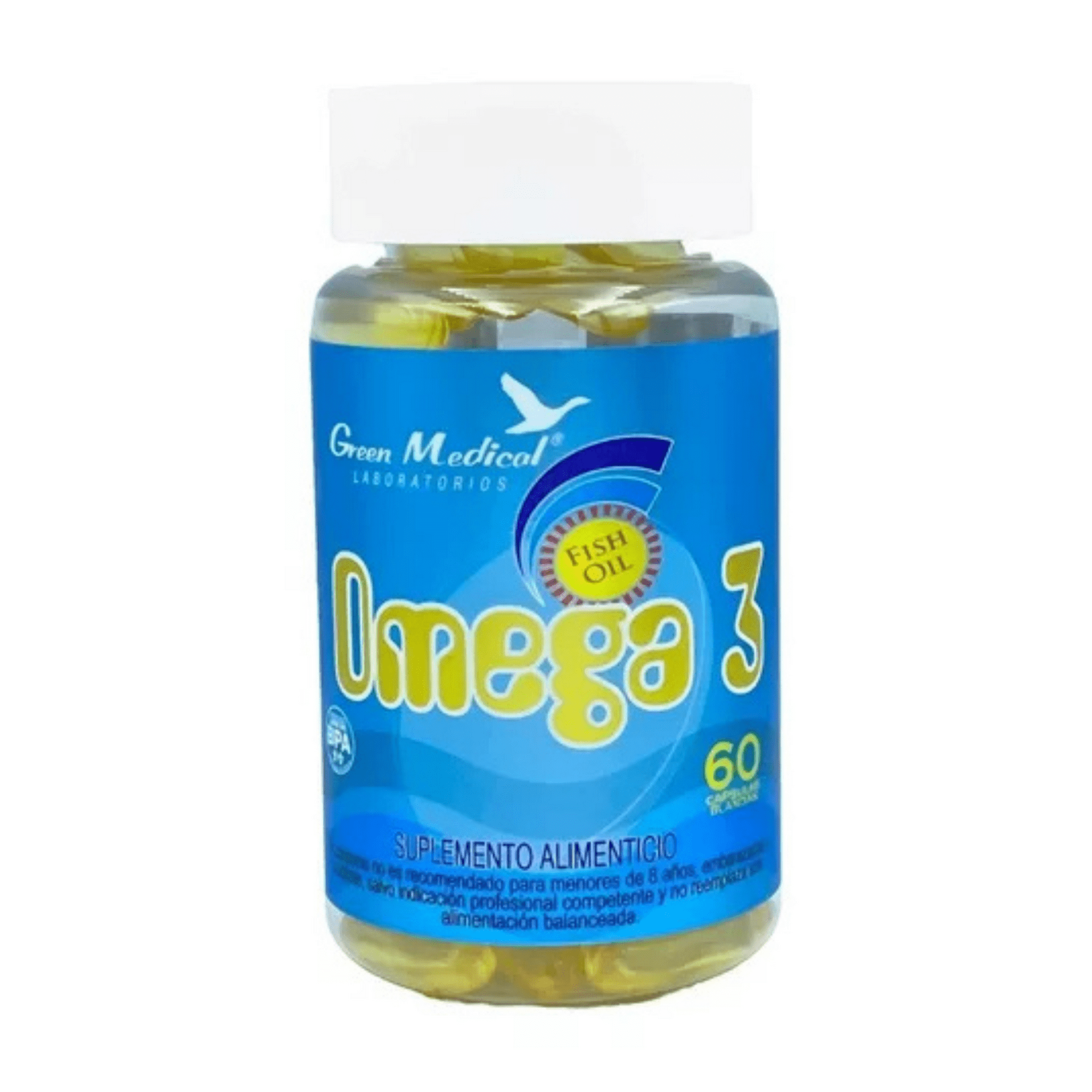 Suplemente Alimenticio Omega 3 30 Cap Green Medical | Lider