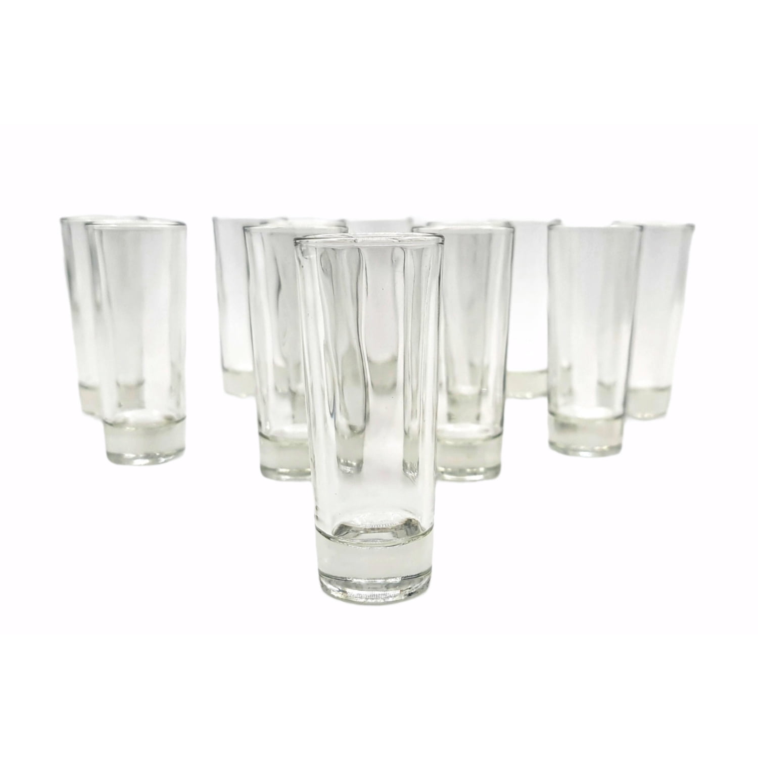 Vaso shot tequilero vidrio set 12 piezas 65ml | Lider