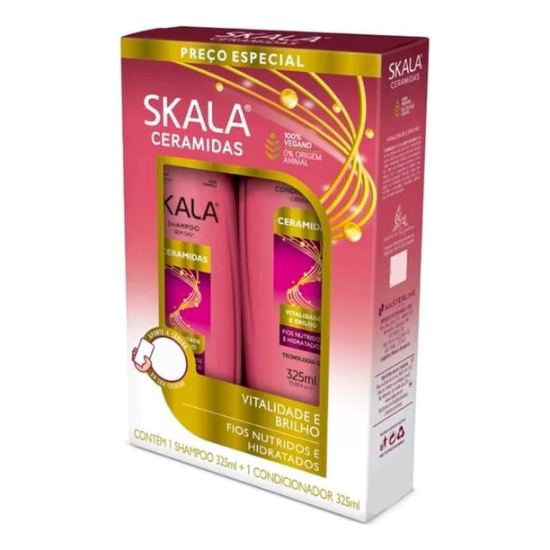 Shampoo Mas Acondicionador 325ml Ceramidas Skala | Lider