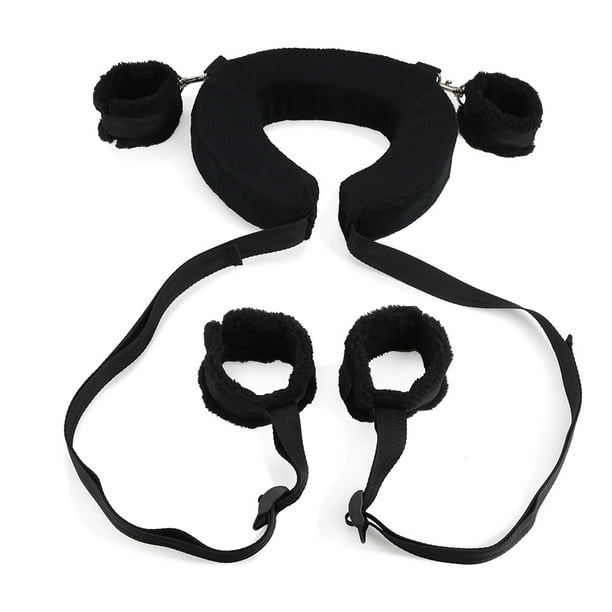 1 set, Adjustable BDSM Bed Restraints Kit - Wrist Leg Cuffs for Sex ...