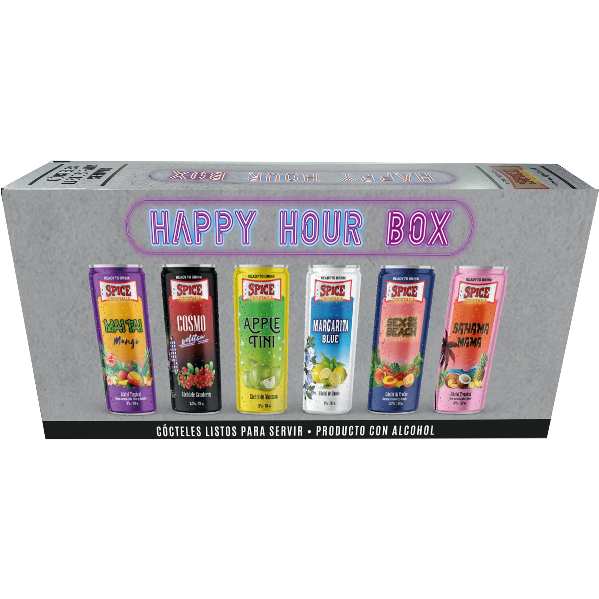 Happy Hour Box pack de latas de 310 cc, 6 unidades | Lider